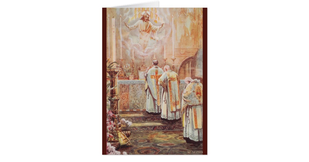 Catholic Mass Offering Memorial | Zazzle