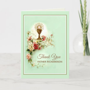 Catholic Thank You Cards | Zazzle UK