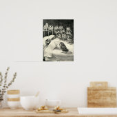 Cat's Nightmare Matte Poster | Zazzle