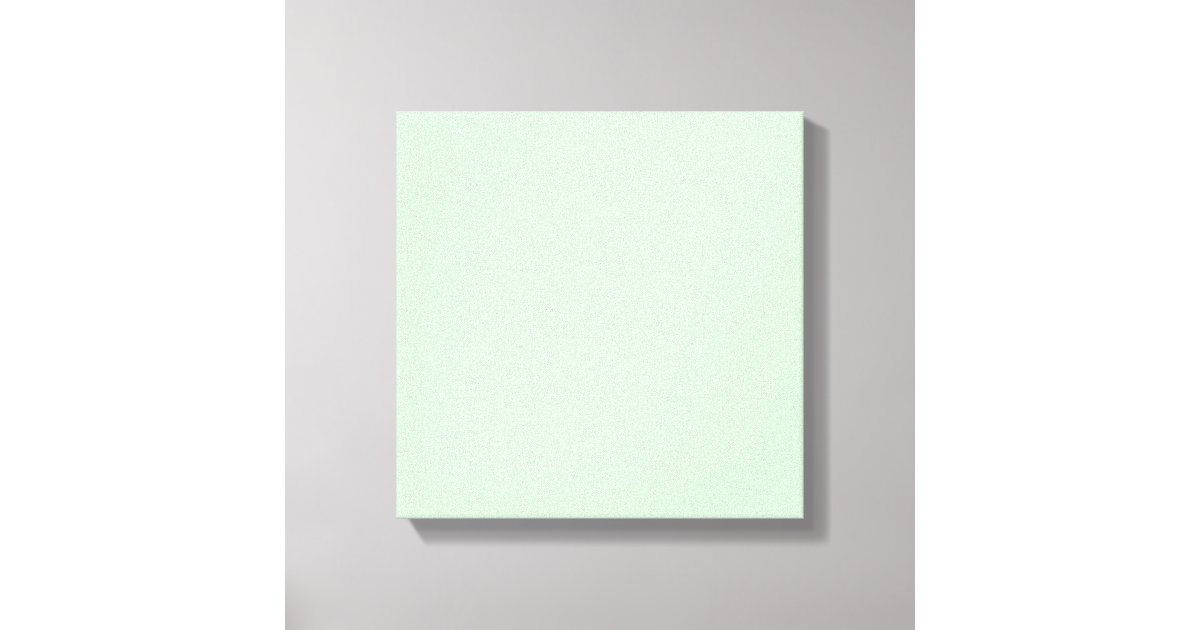 #CCFFCC Hex Code Web Colour Light Mint Green Canvas Print | Zazzle