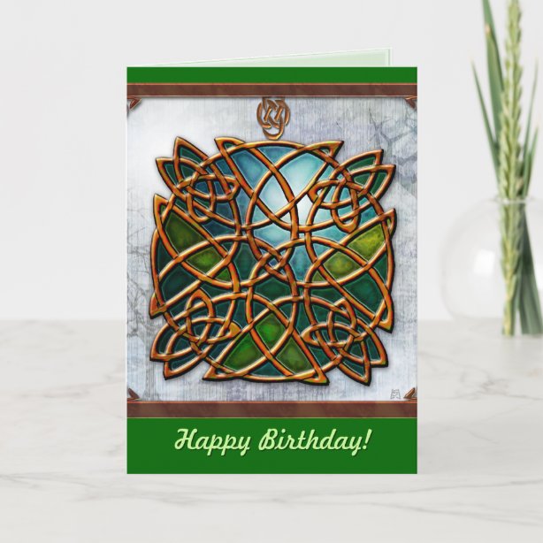 Celtic Birthday Cards | Zazzle UK