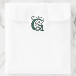 Celtic Letter G stickers | Zazzle