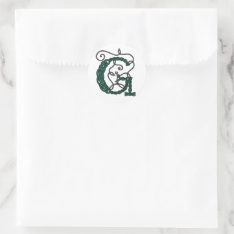 Celtic Letter G stickers | Zazzle