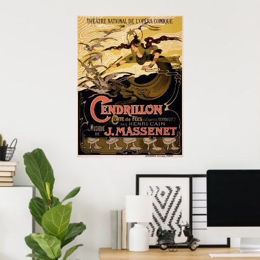 Cendrillon, conte de fées - Opera Poster | Zazzle