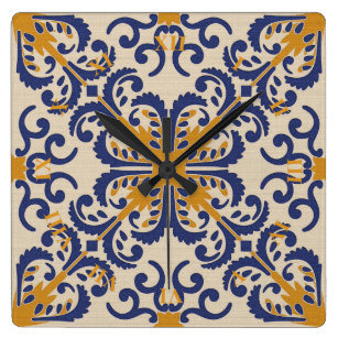 Spanish Ceramic Wall Clocks | Zazzle UK