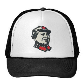 Chairman Mao Hats & Chairman Mao Trucker Hat Designs | Zazzle.co.uk