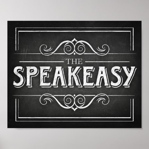 Speakeasy Posters & Prints | Zazzle UK