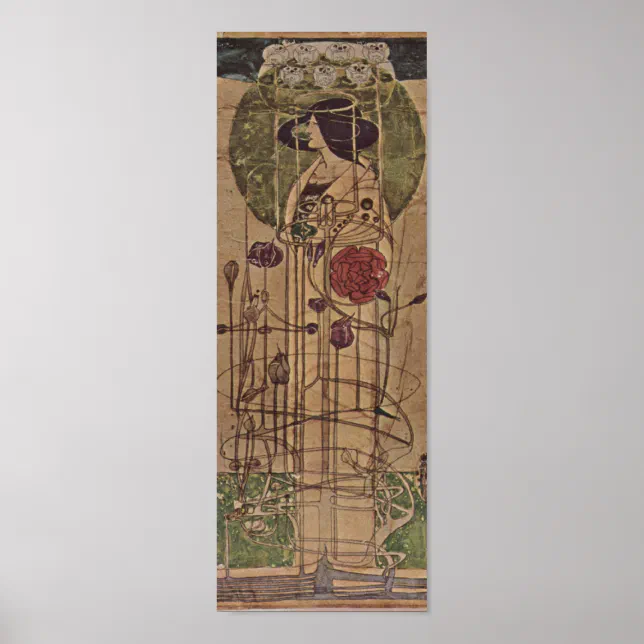 Charles Rennie Mackintosh Art Nouveau Poster | Zazzle