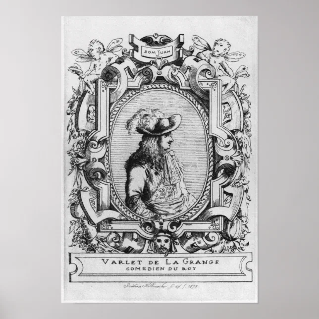 Charles Varlet, known as La Grange Poster | Zazzle