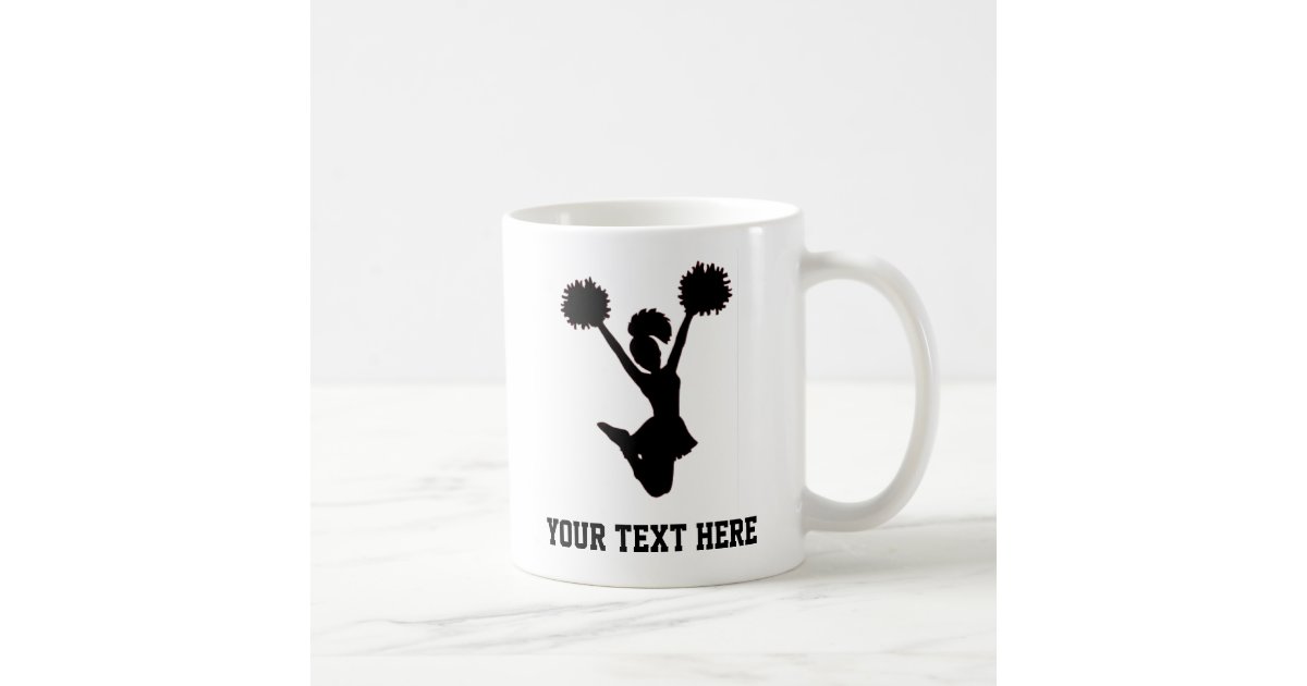 Cheerleader Personalise Coffee Mug | Zazzle