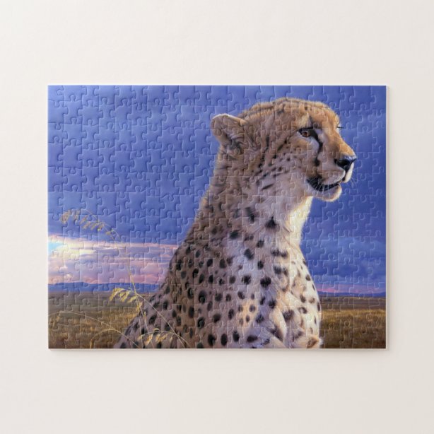 Cheetah Jigsaw Puzzles | Zazzle.co.uk