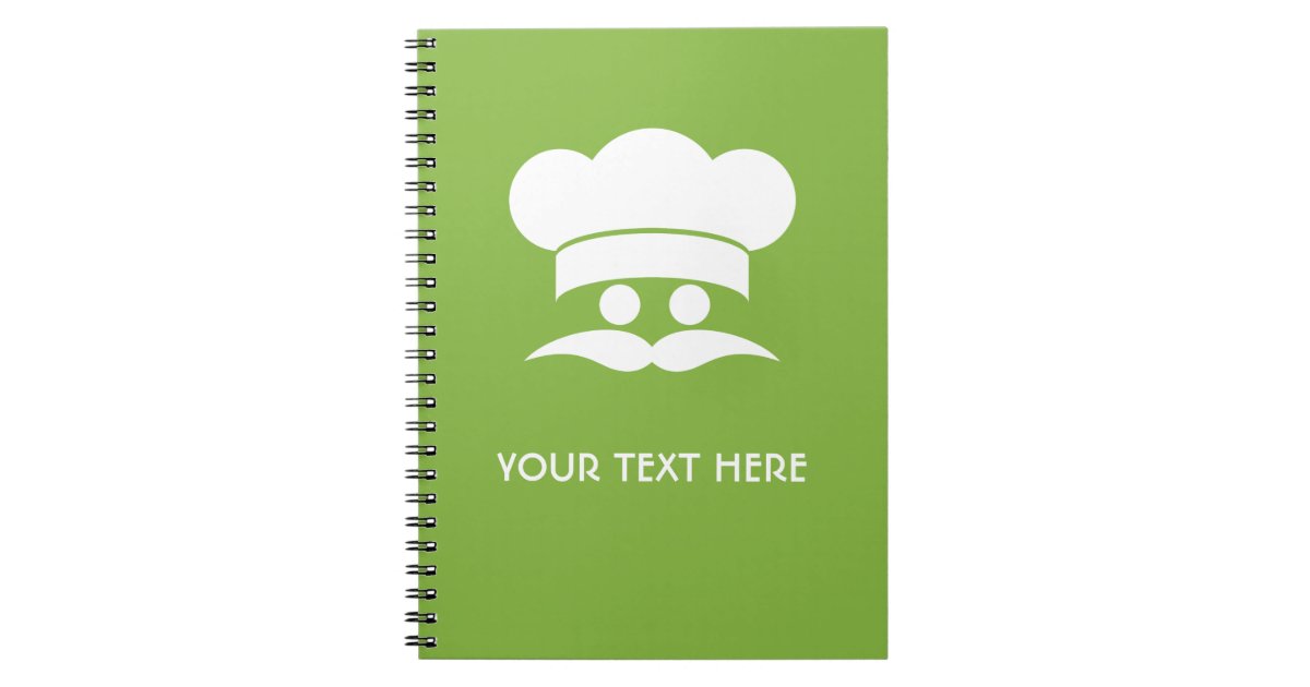 CHEF custom notebook | Zazzle