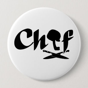 Chef Badges & Pins | Zazzle UK