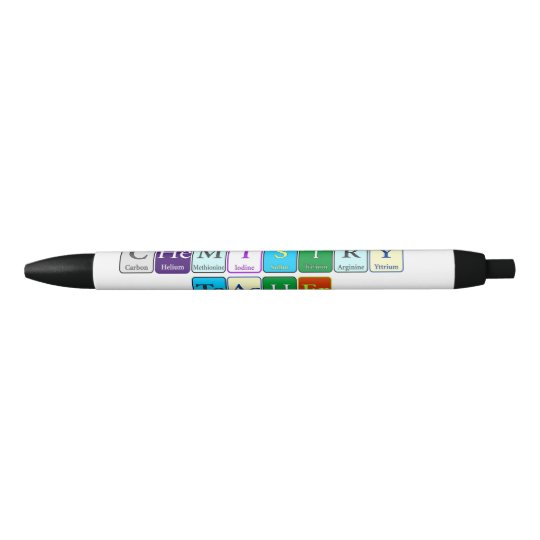Chemistry Teacher Pen | Zazzle.co.uk