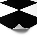 Chequered Flag Poster | Zazzle