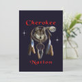 Cherokee nation thank you card | Zazzle