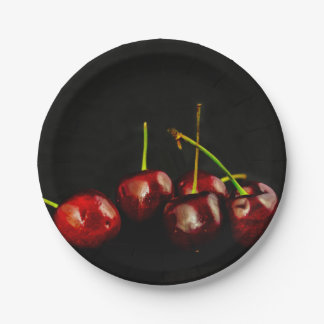 Cherry Plates | Zazzle.co.uk