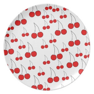 Cherry Plates | Zazzle UK