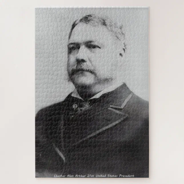 Chester Alan Arthur 21st President of America Jigsaw Puzzle | Zazzle
