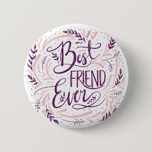 Best Friends Forever Badges & Pins | Zazzle UK