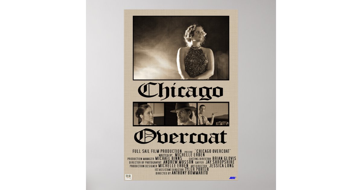 Chicago Overcoat Poster | Zazzle