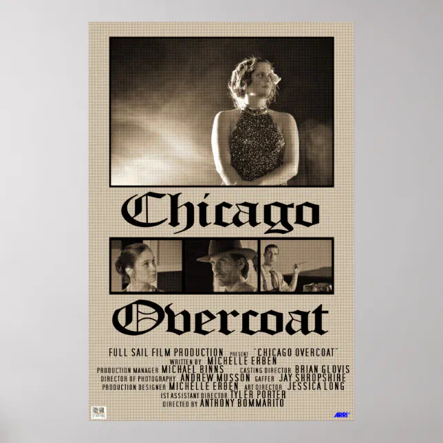 Chicago Overcoat Poster | Zazzle