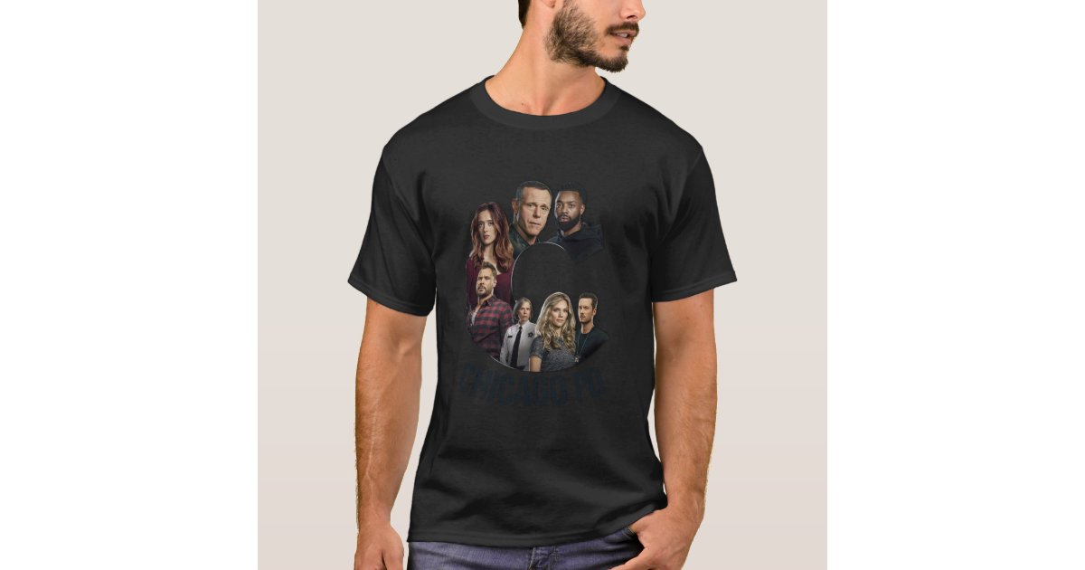 Chicago PD tv show characters poster logo Classic T-Shirt | Zazzle