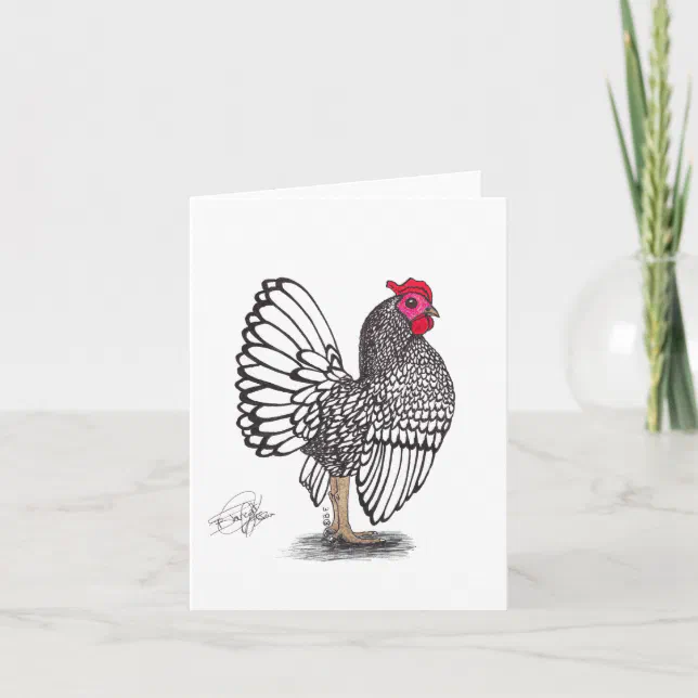 CHICKEN THANK YOU CARD | Zazzle