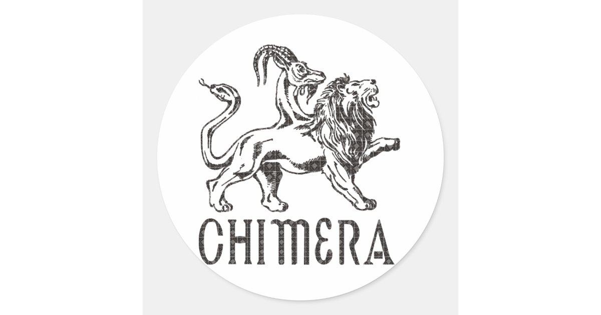 Chimera Classic Round Sticker | Zazzle