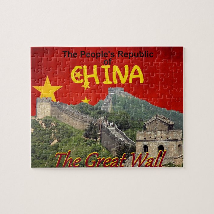 CHINA JIGSAW PUZZLE | Zazzle.co.uk