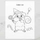Chipmunk Halloween Colouring Pages & Maze Sheet | Zazzle