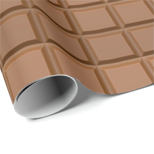 Chocolate Bar Wrapping Paper | Zazzle