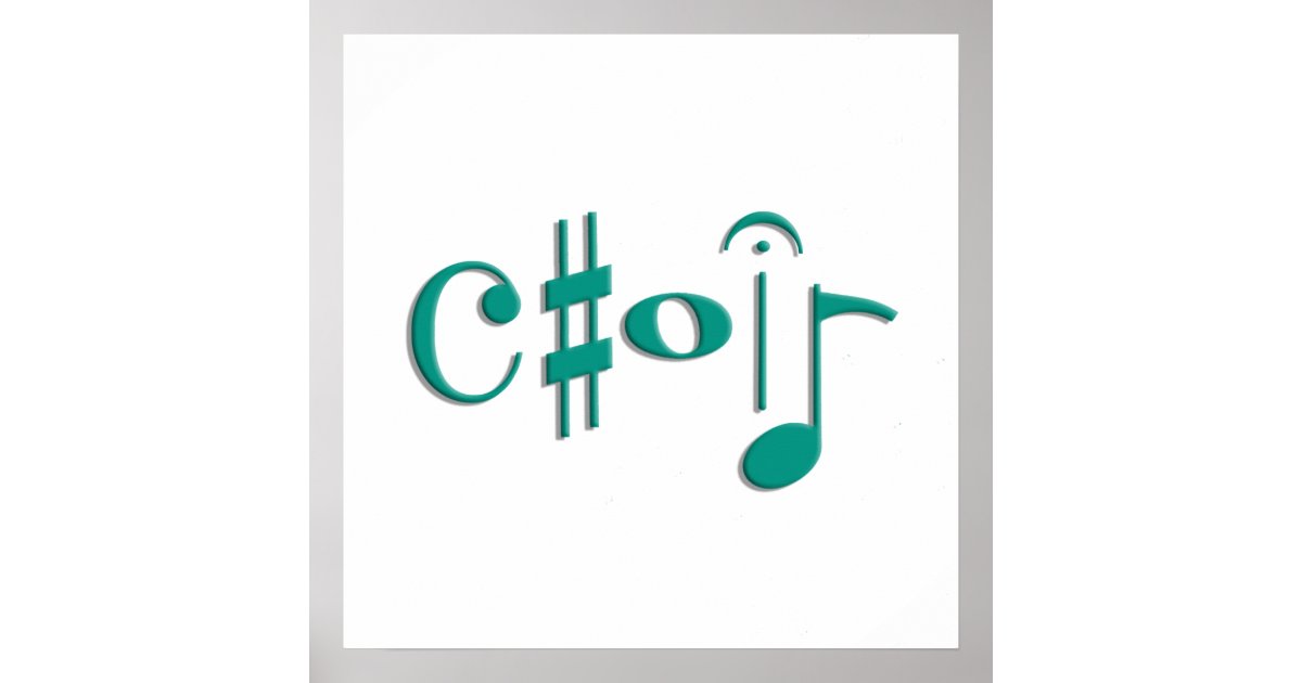 choir poster | Zazzle