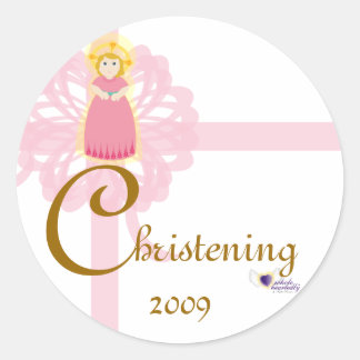 Christening Stickers | Zazzle.co.uk