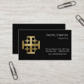 Christian cross business card | Zazzle