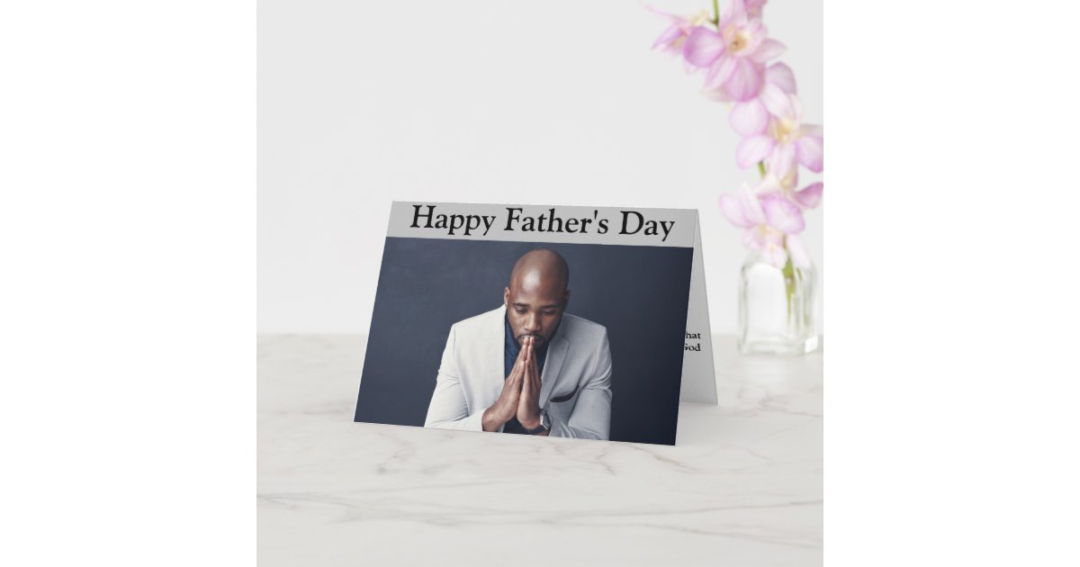 Christian Father's Day Card | Zazzle