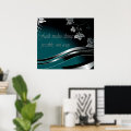 Christian Poster with Inspirational Saying | Zazzle
