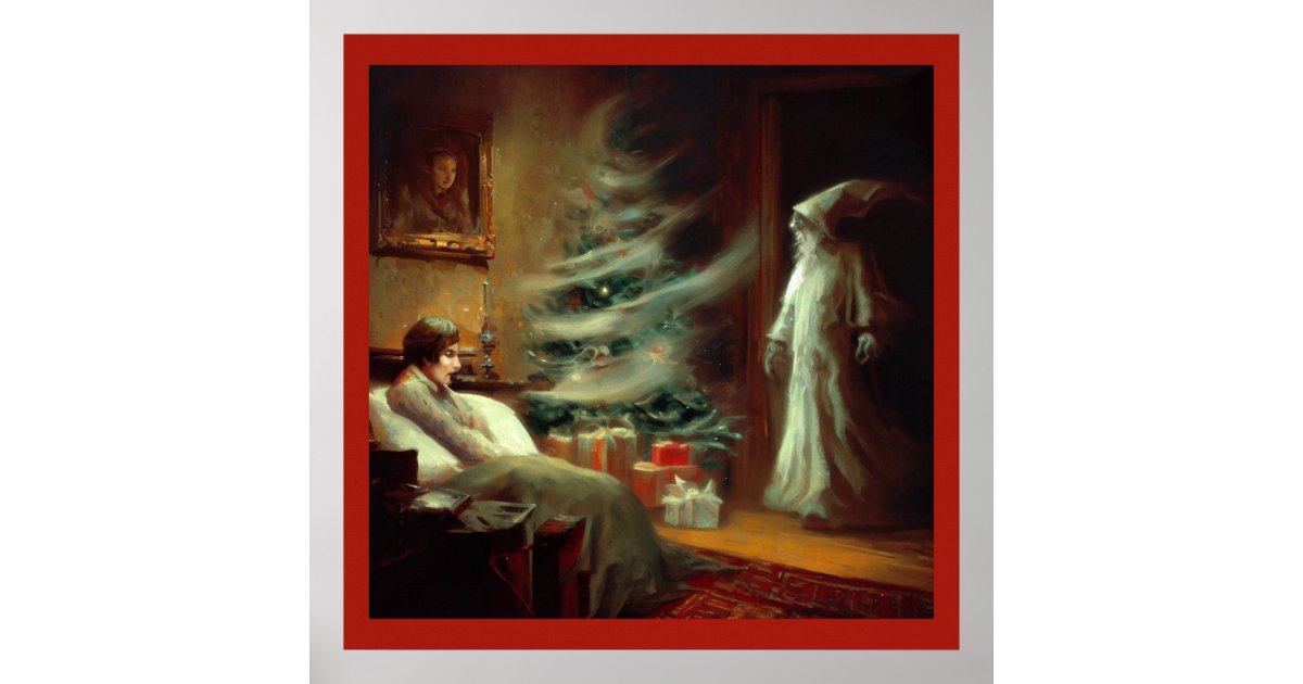 Christmas Carol Ghost of Christmas Present Poster | Zazzle