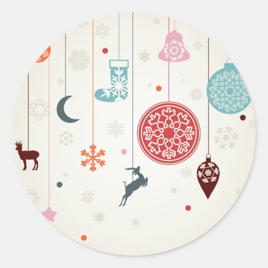 Christmas Stickers | Zazzle.co.uk
