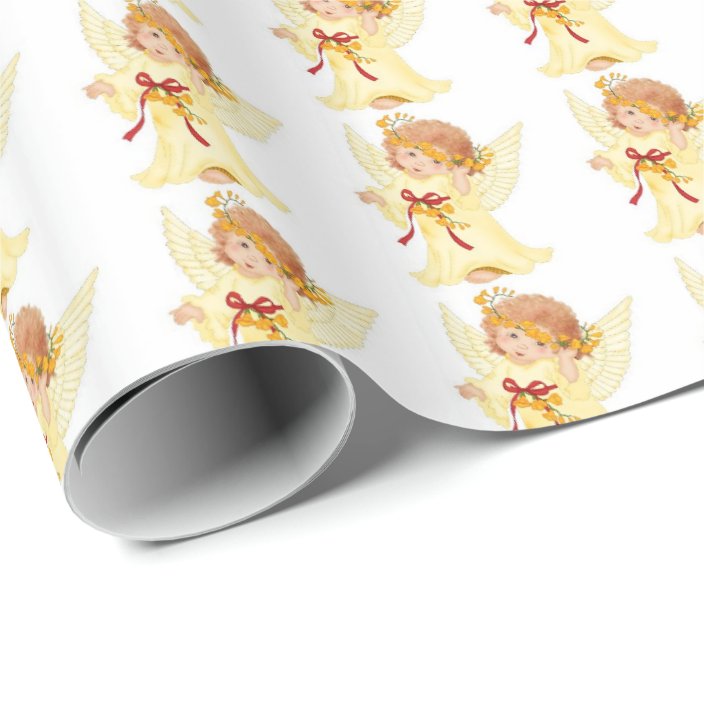 Christmas Gift Wrap/Angels Wrapping Paper | Zazzle.co.uk