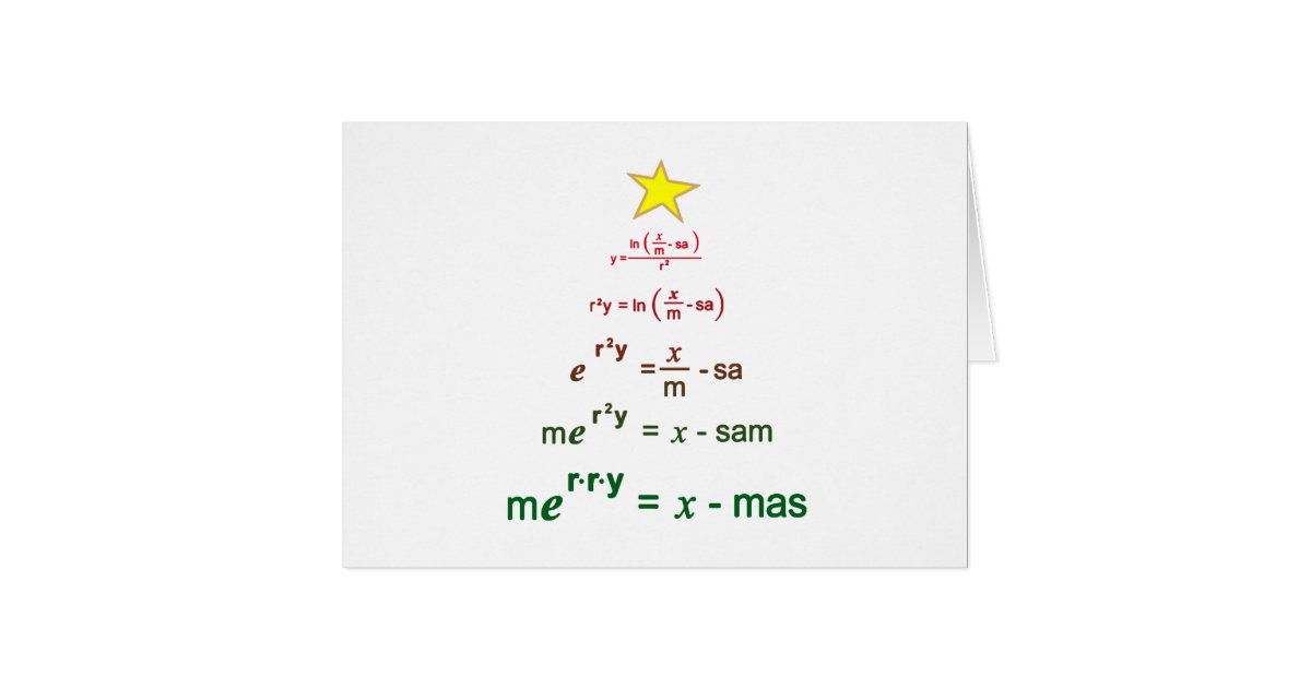 Christmas Math | Zazzle