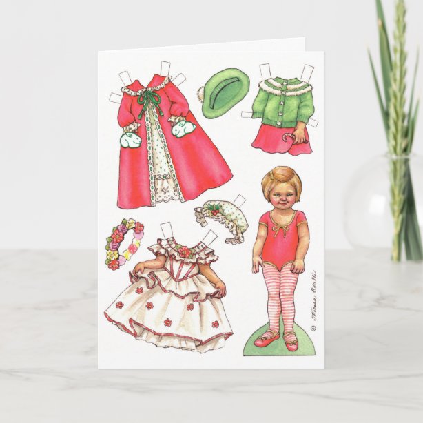 Paper Doll Cards | Zazzle UK