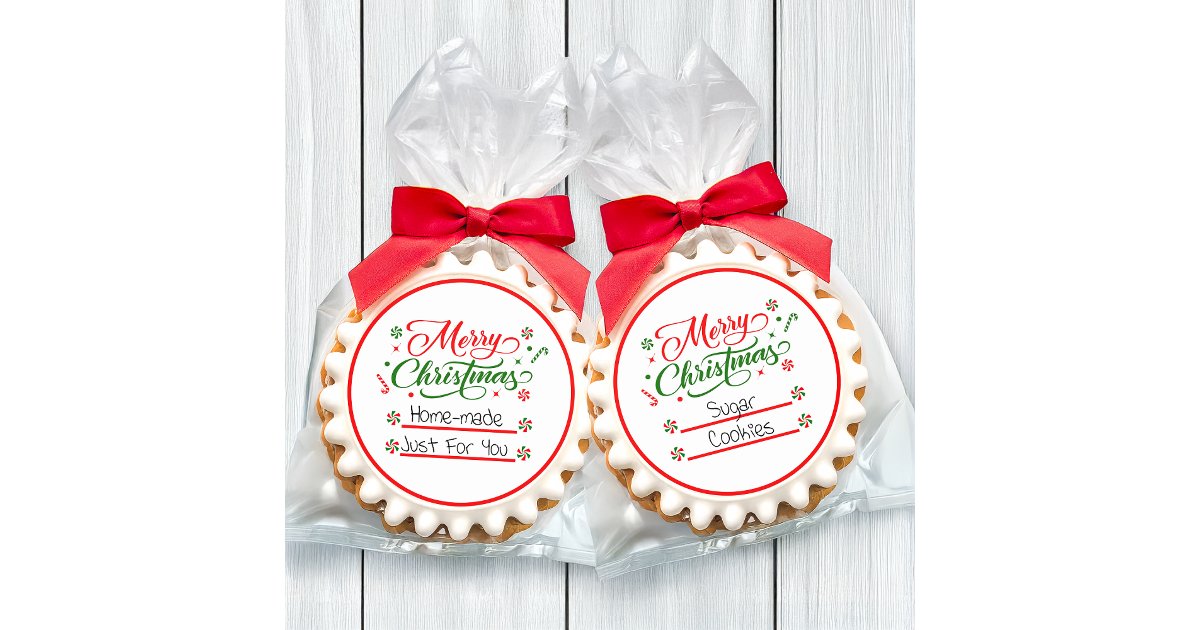 Christmas Peppermint Candy Classic Round Sticker | Zazzle