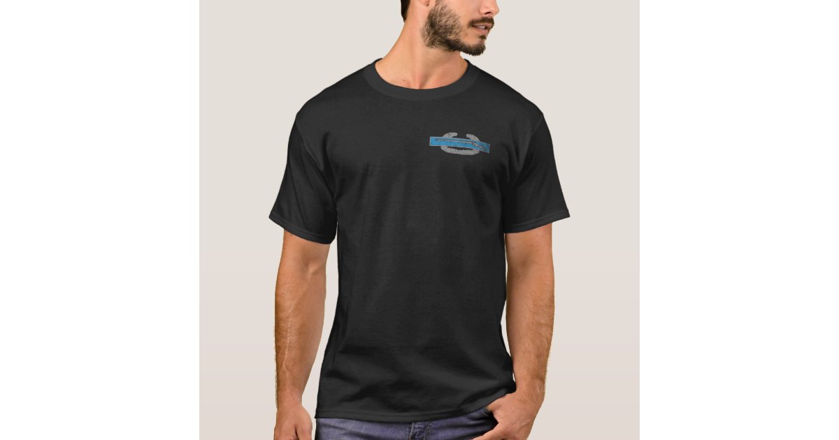 CIB Combat Infantry Badge Vintage Full Colour Army T-Shirt | Zazzle