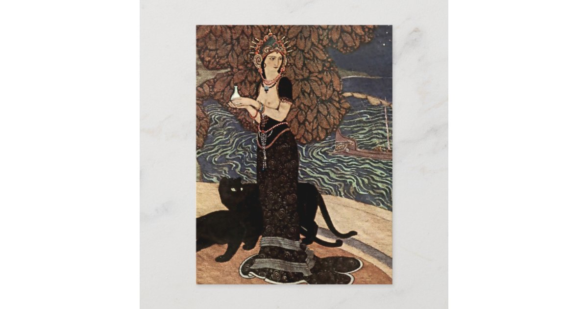 “Circe the Enchantress” by Edmund Dulac Postcard | Zazzle