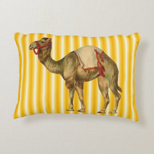 CIRCUS CAMEL VINTAGE PILLOW | Zazzle.co.uk