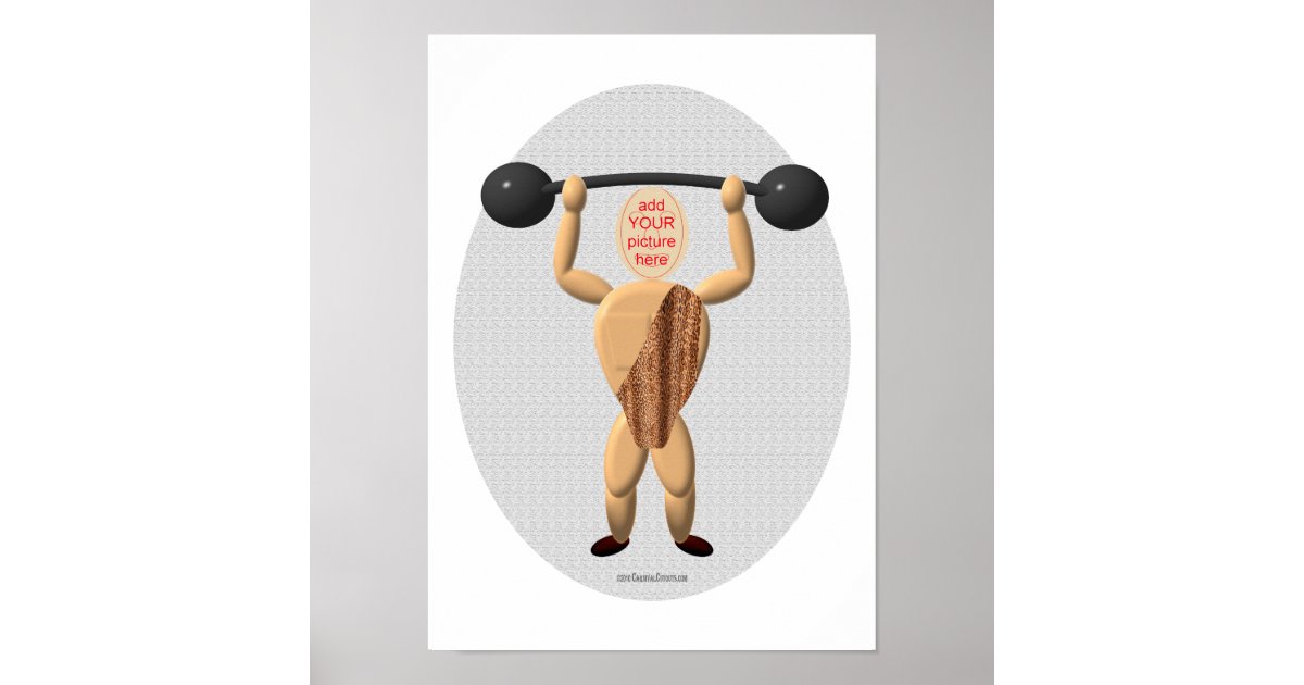 Circus Strongman Poster | Zazzle