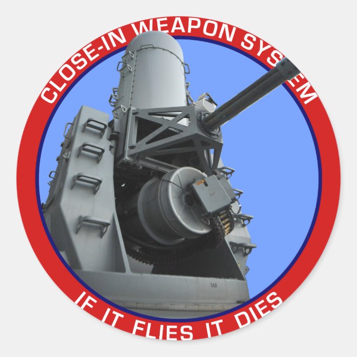 CIWS.png Classic Round Sticker | Zazzle.co.uk