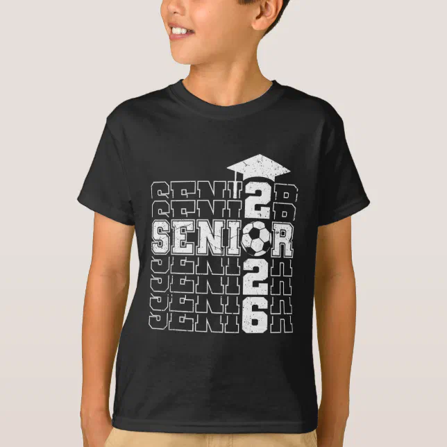 Cl Of 2026 Senior 2026 Soccer Seniors Graduation T-Shirt | Zazzle