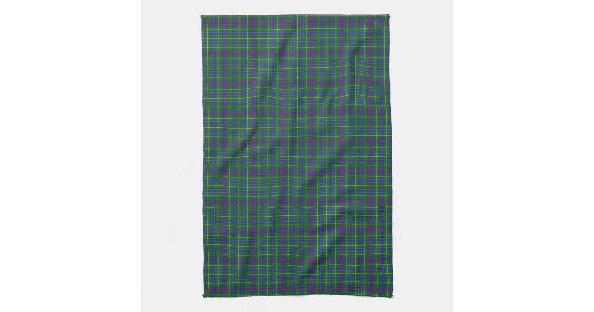 Clan Bailey Tartan Tea Towel | Zazzle